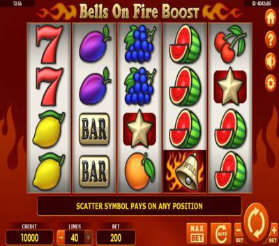Bells On Fire Boost play online