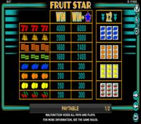 Fruit Star play online